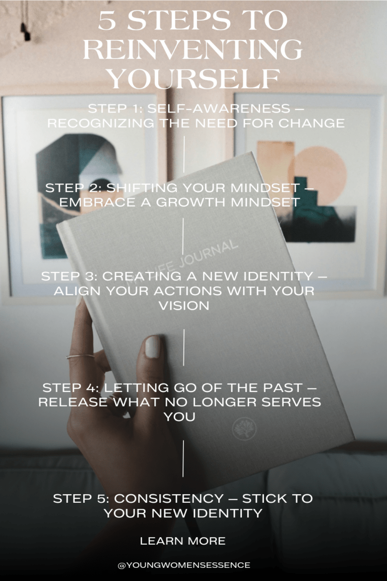 How to Reinvent Yourself: 5 Steps To Self-Reinvention - Young Women's ...